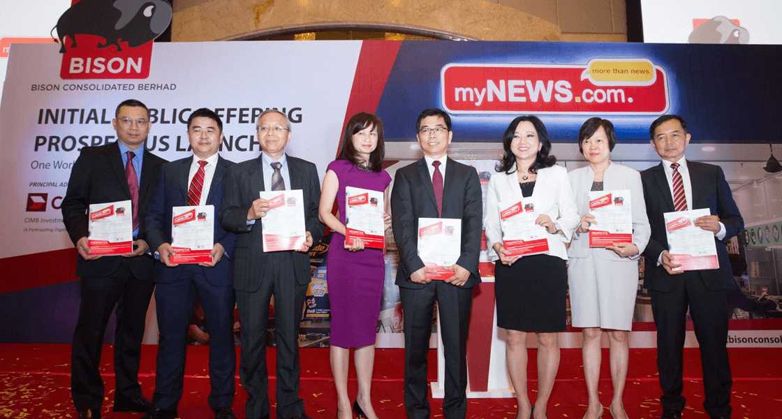 BISON CONSOLIDATED BERHAD IPO PROSPECTUS LAUNCH