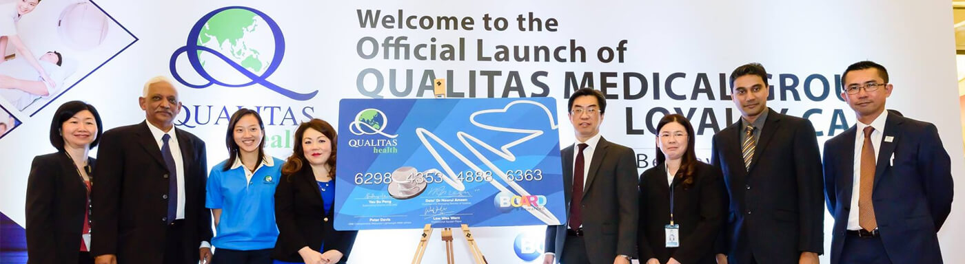 OFFICIAL LAUNCH OF QUALITAS MEDICAL GROUP LOYALTY CARD